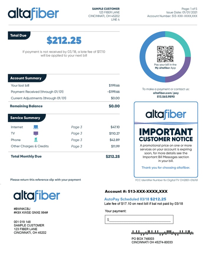 Understanding Your Bill